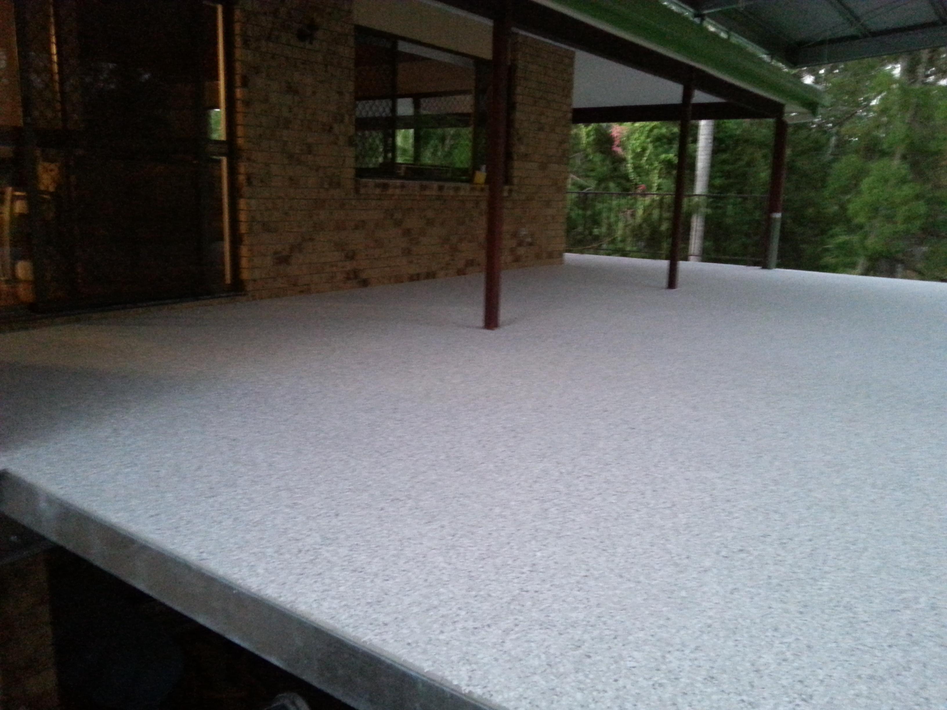 Outdoor Veranda - Colour Grey Granite | Designer Flake | Decorative ...